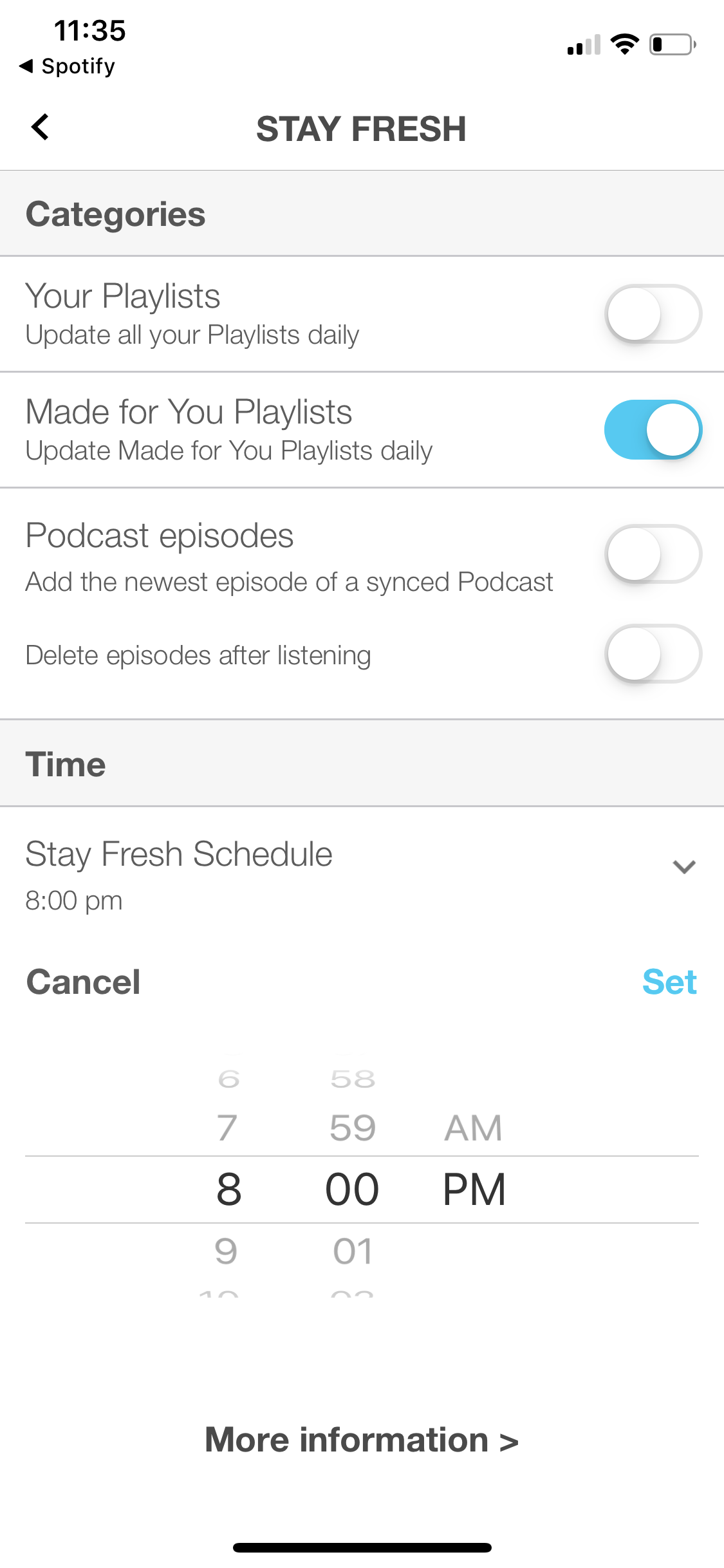 Stay Fresh Automatic Sync – Support Center